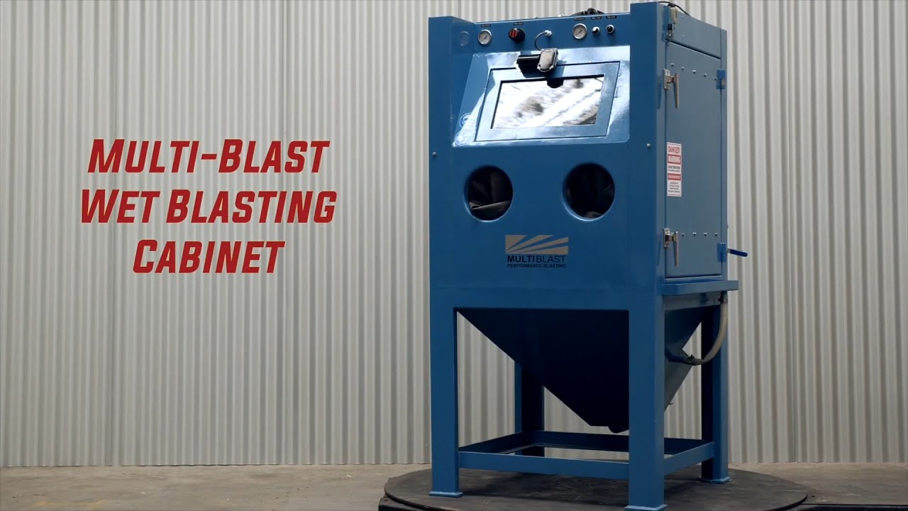 MultiBlast Wet Blasting Cabinets (Video Demo) - Capital Machinery Sales